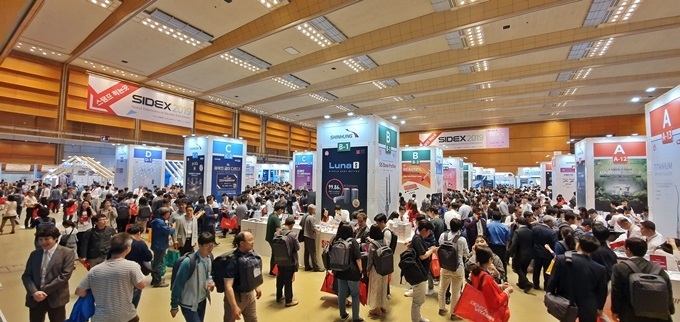 신흥 SIDEX 2019 흥행 대박!